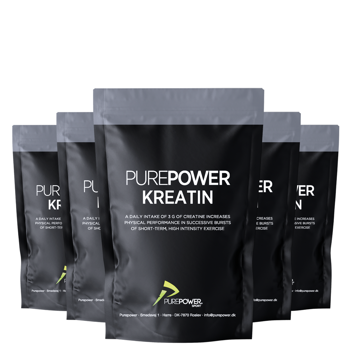 Kreatin Value Pack 5 x 300 g – PurePower