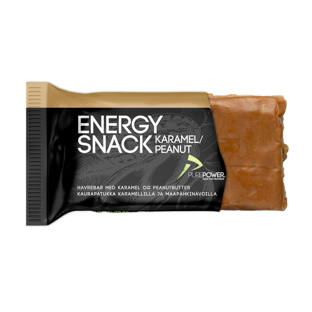 Energy Snack Karamel Peanut 12x60 g – PurePower