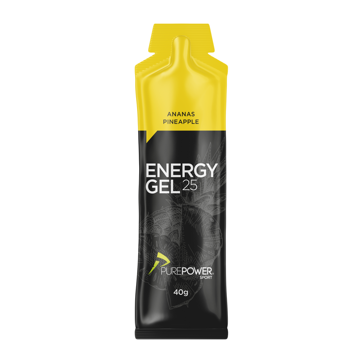 Energy Gel Ananas 40 g – PurePower