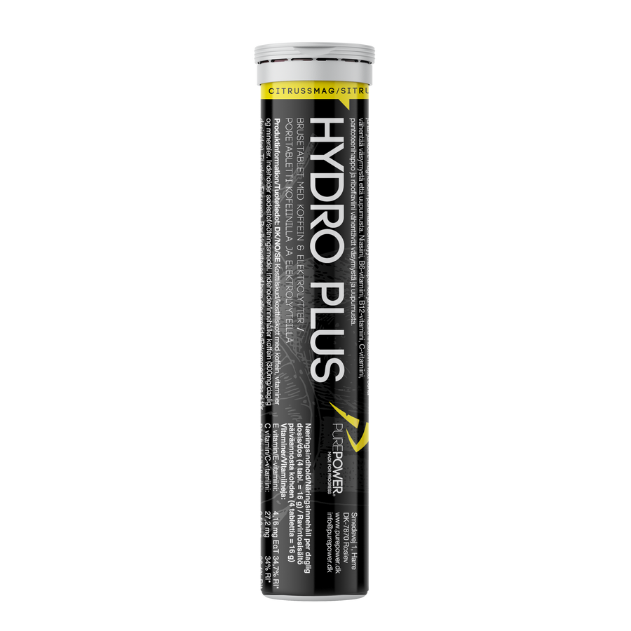 Hydro Plus Citrus 20 tabs – PurePowerDK